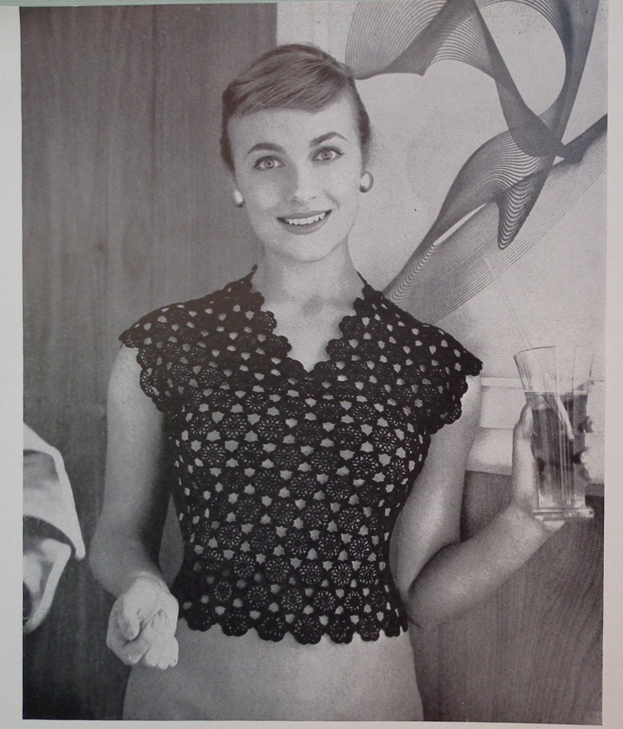 Vintage 1950s Pattern Book Booklet Motif Designs for - Etsy