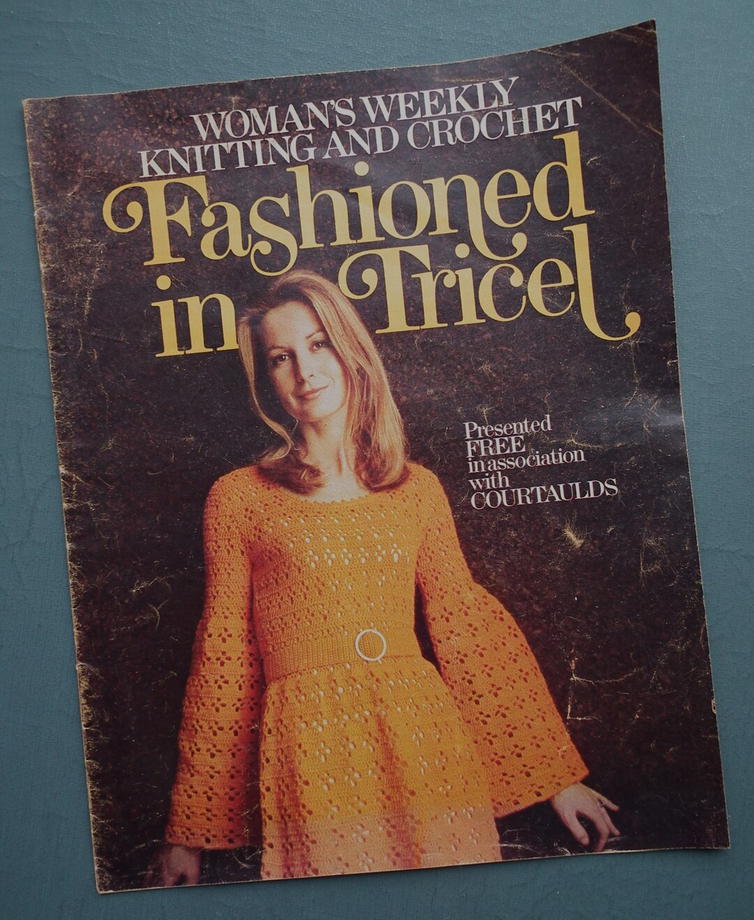 Vintage 1970s Knitting / Crochet Patterns Booklet Fashioned in Tricel ...