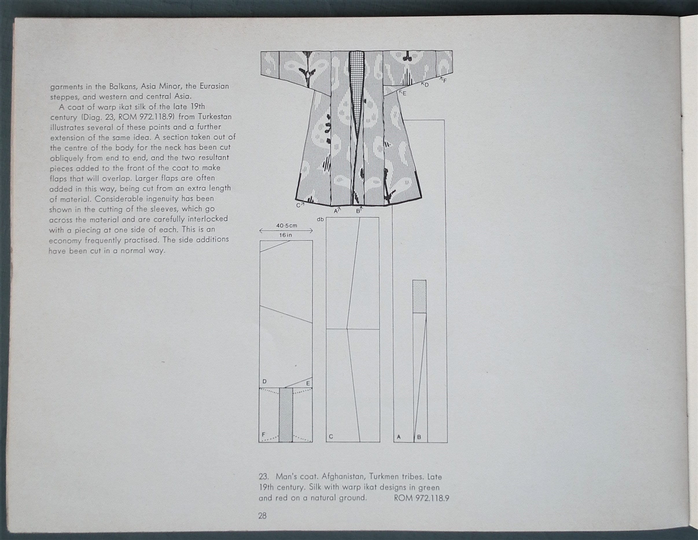 Cut My Cote Dorothy K. Burnham 1973 1st Edn Vintage 1970s Book - Etsy