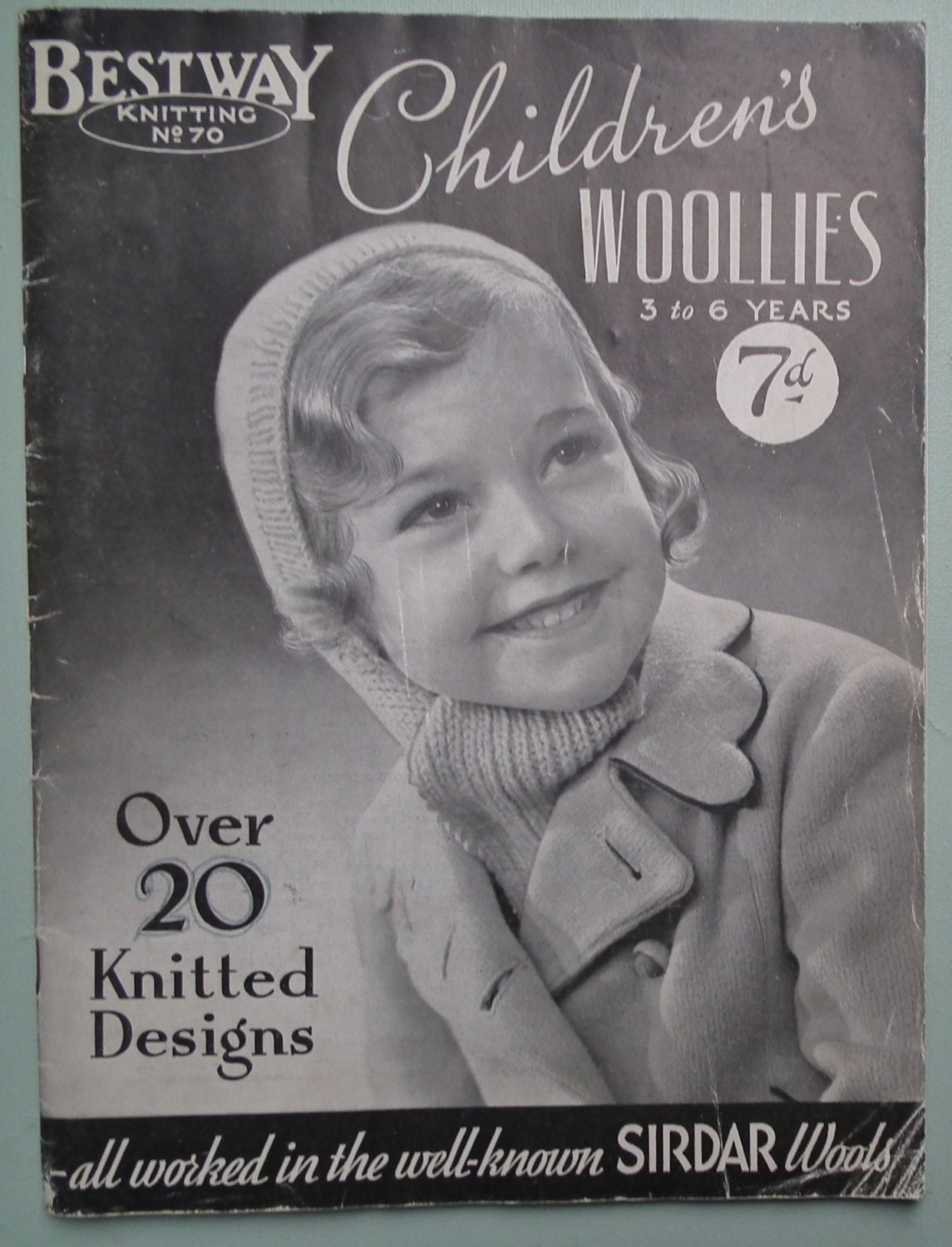 Vintage 30s 40s Knitting Patterns Book Bestway Knitting No 70 - Etsy