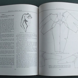 Dress Design Draping and Flat Pattern Making Vintage 1940s Sewing ...