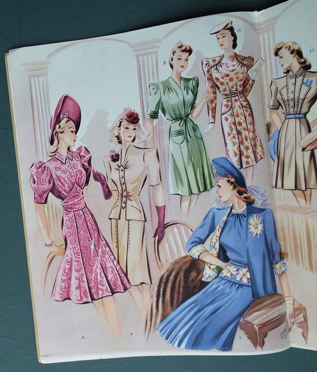 The Haslam System of Dresscutting Illustrated Book of Draftings for ...