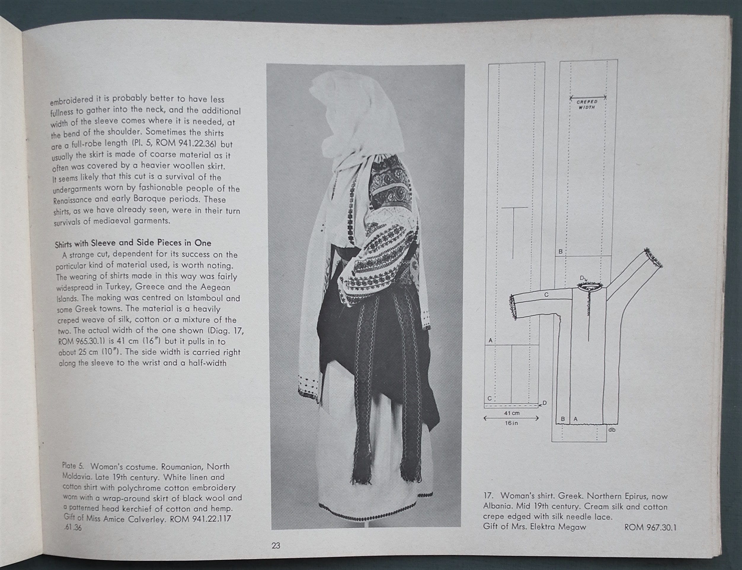 Cut My Cote Dorothy K. Burnham 1973 1st Edn Vintage 1970s Book History ...