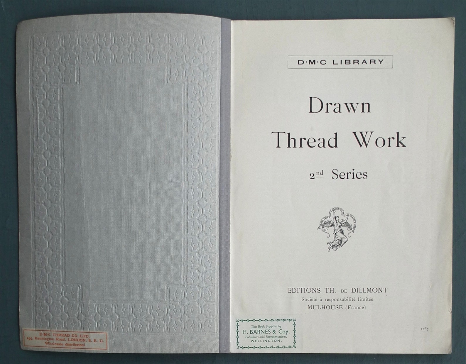 Drawn Thread Work Iind 2nd Series Antique Vintage Sewing Book - Etsy