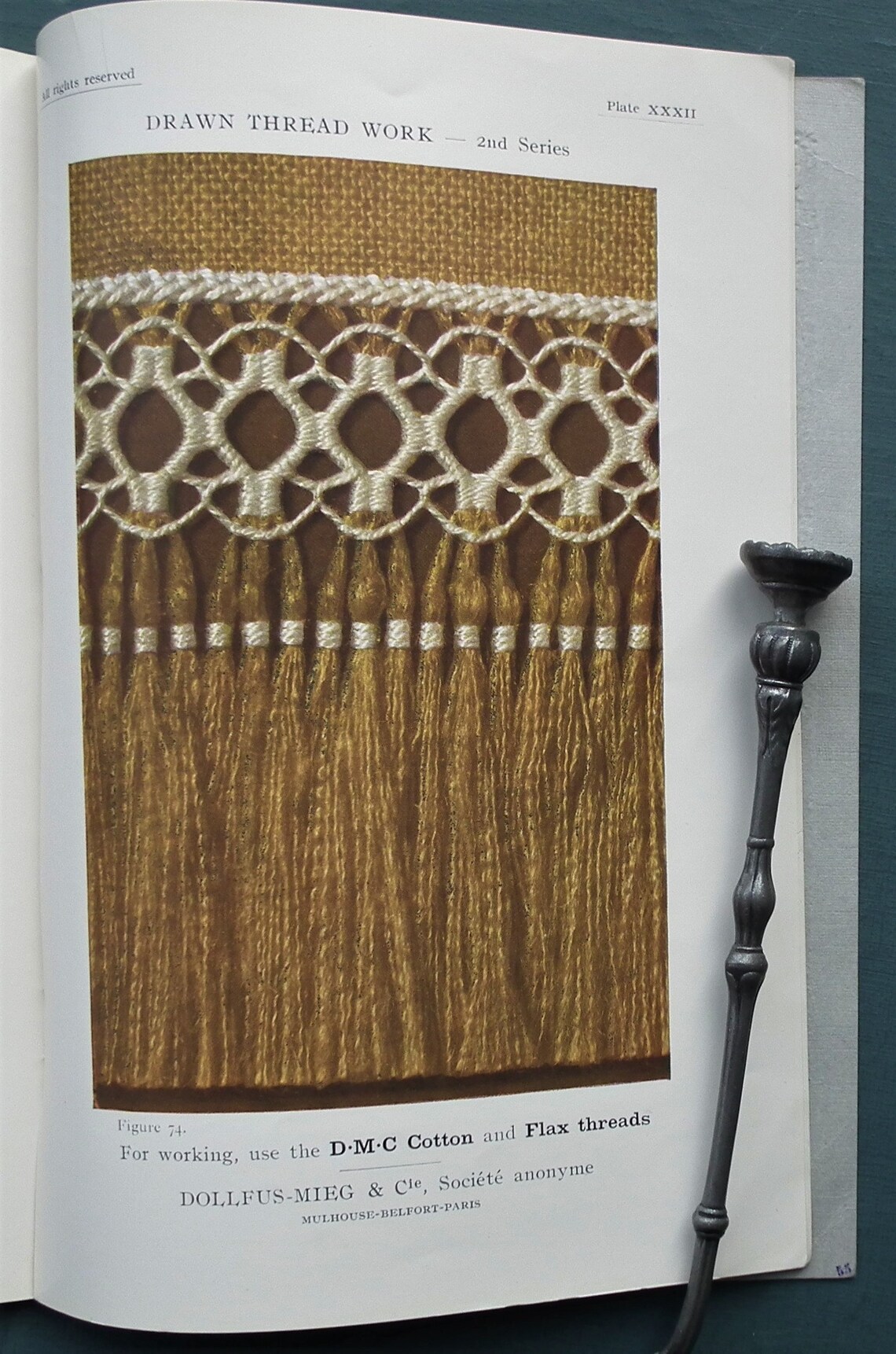 Drawn Thread Work Iind 2nd Series Antique Vintage Sewing Book - Etsy