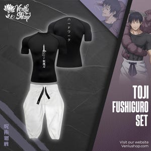 Toji Fushiguro Outfit - Etsy