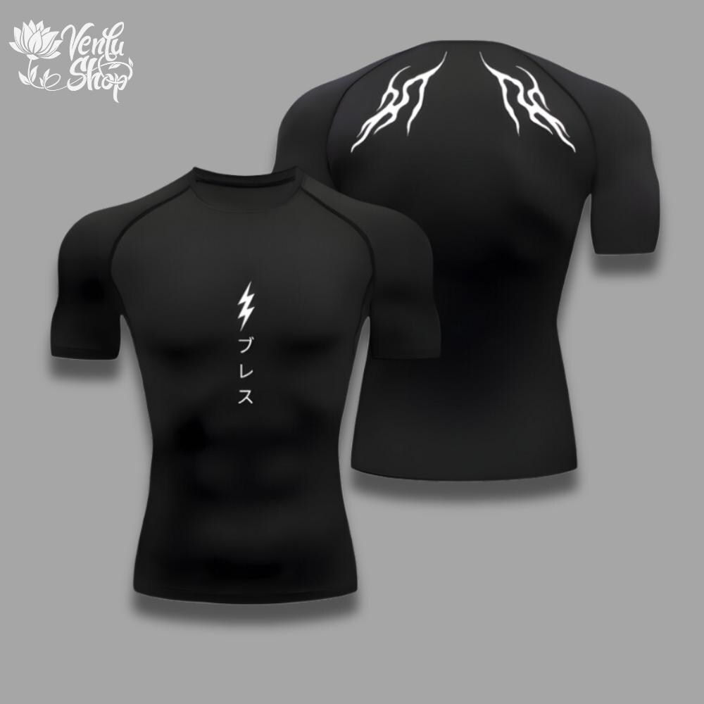 Zenitsu Compression Shirt | Demon Slayer, Zenitsu, Thunder Breathing ...