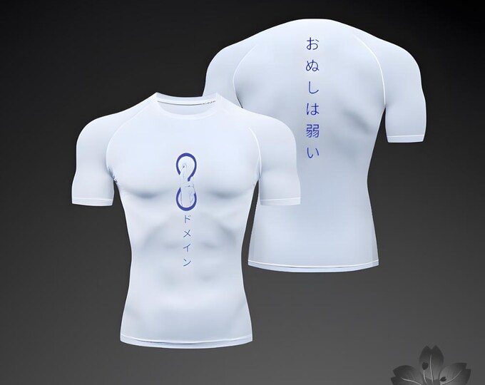 Jujutsu Kaisen Toji Compression Gym Short Sleeve Shirt - Etsy