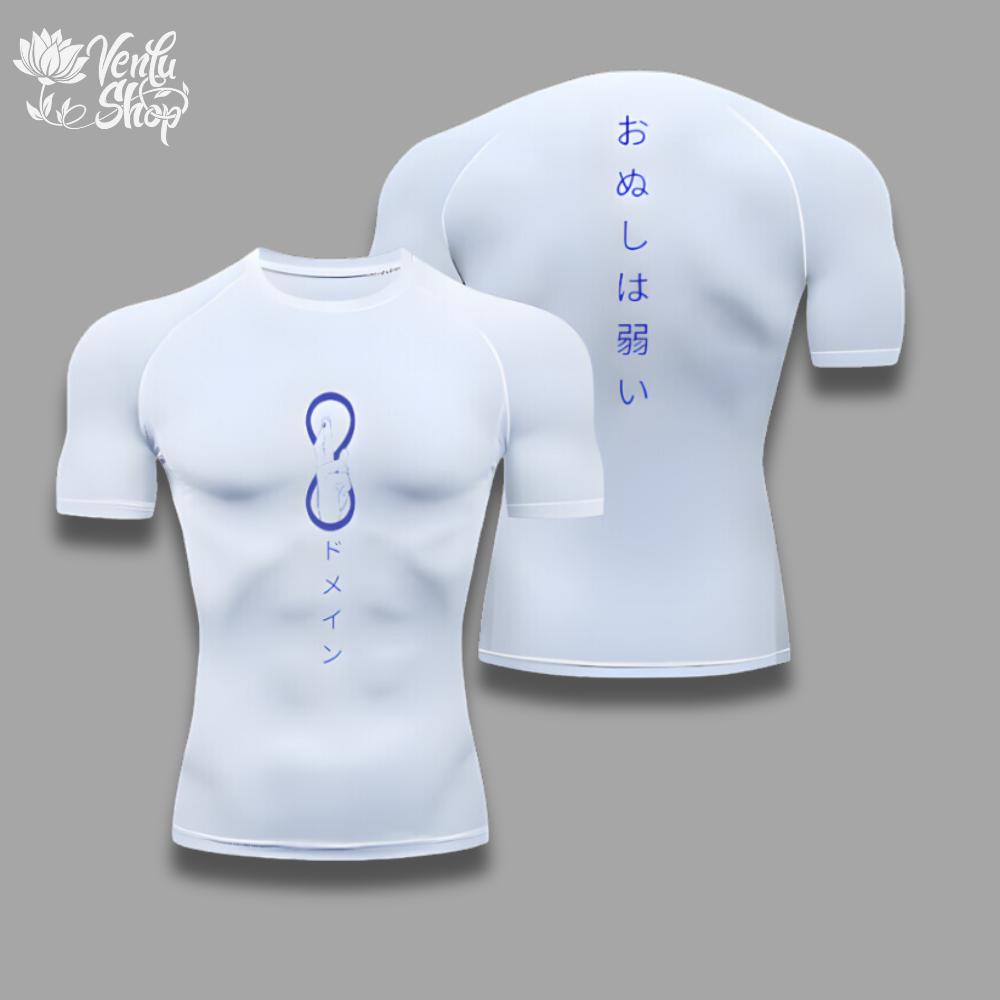 Gojo Compression Shirt | Gymwear, Satoru Gojo, Jujutsu Kaisen, Sorcerer ...