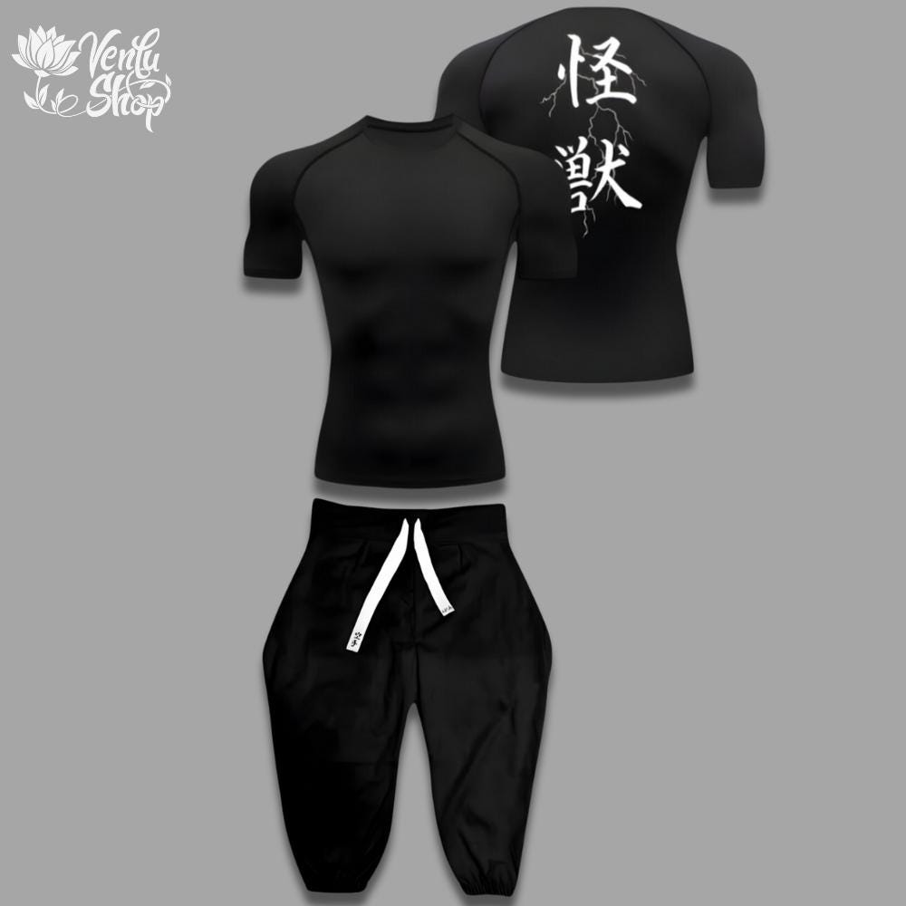 Garou Shonen Set | OPM, One Punch Man, Anime, Gym, Japanese, Kanji ...