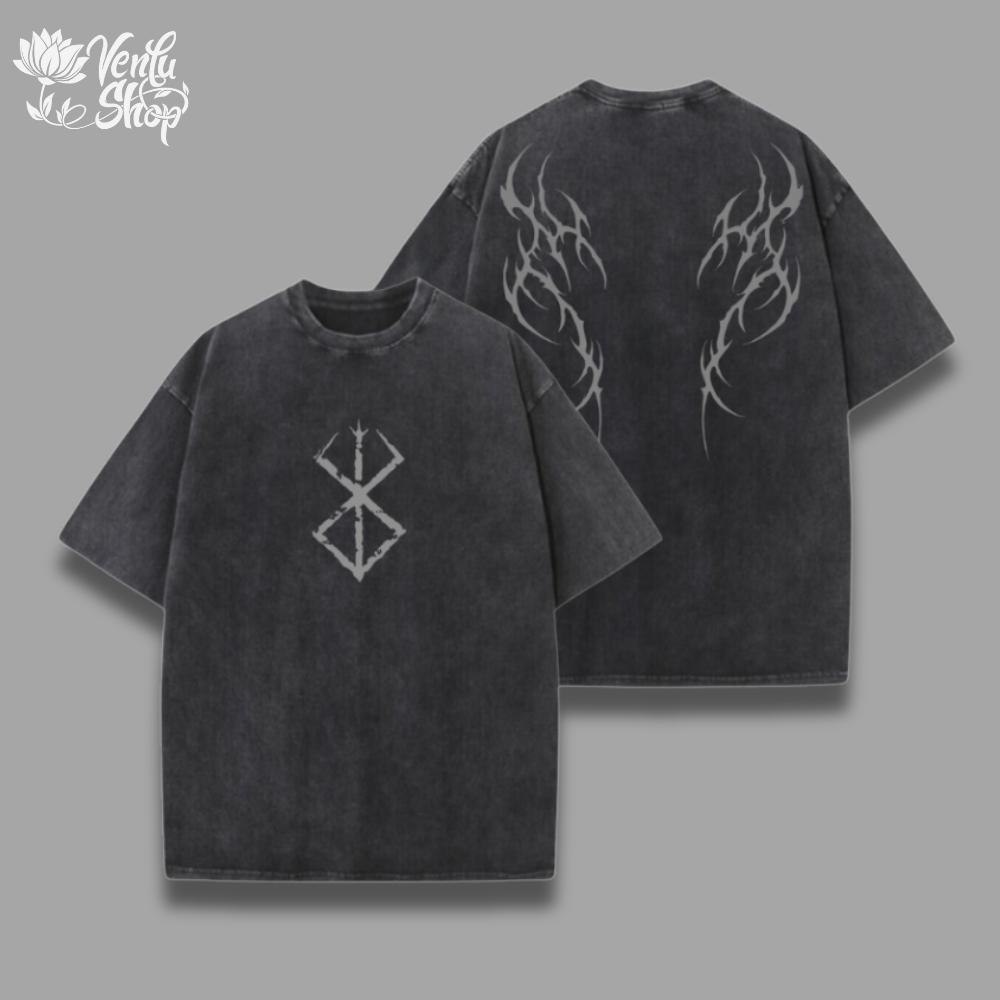 Guts Pumpcover | Berserk, Oversized Shirt, Tshirt, Washed Shirt, Guts ...