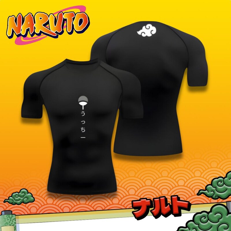 Anime Compression Shirt - Etsy