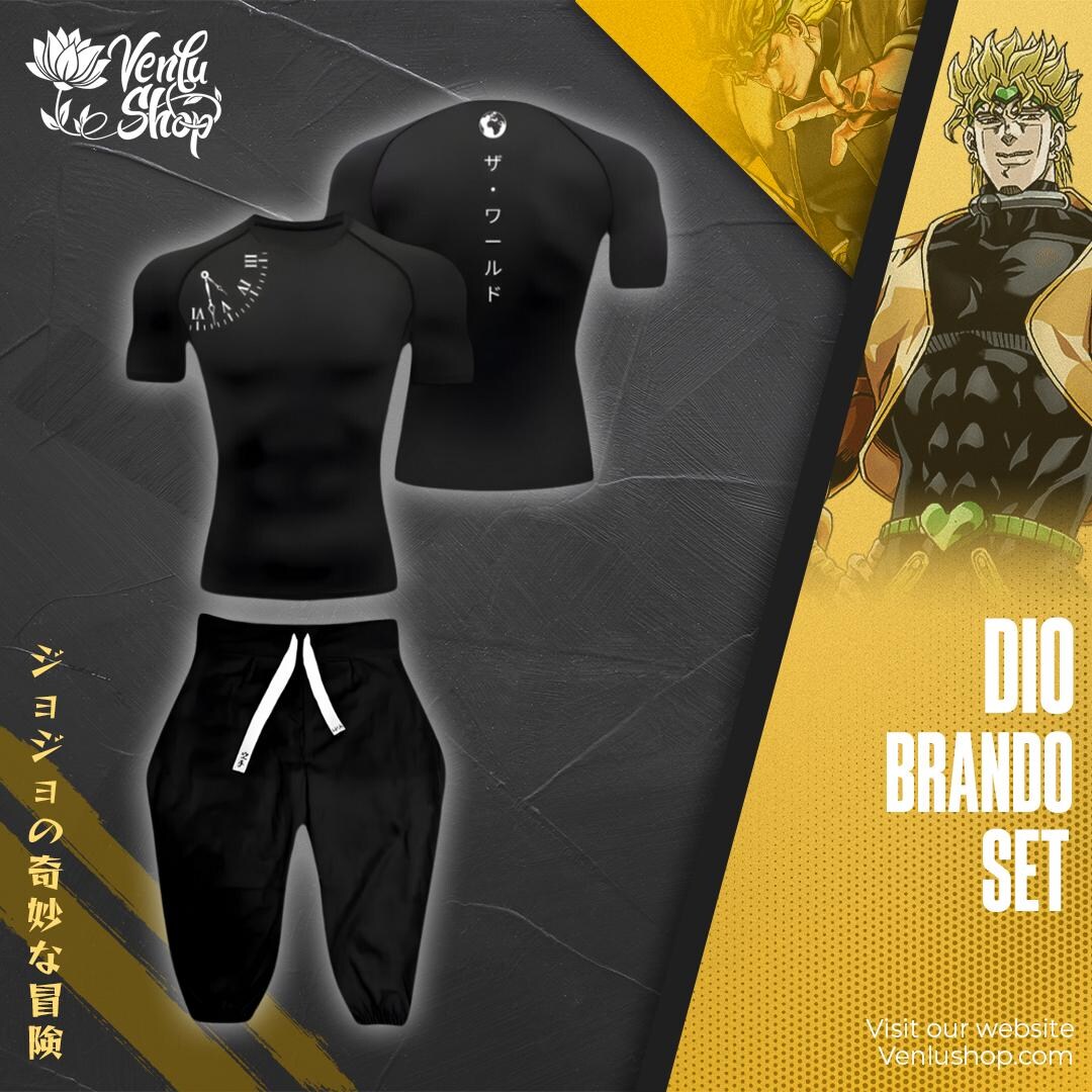 Dio Shonen Set | Jojo's Bizarre Adventure, JJBA, Dio Brando, Time ...