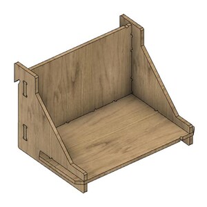 Medium Equipment Storage Rack DXF Files - French Cleat System (friction ...