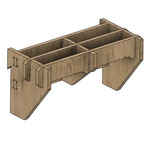 Hammer and Mallet Storage Rack DXF Files - French Cleat System ...