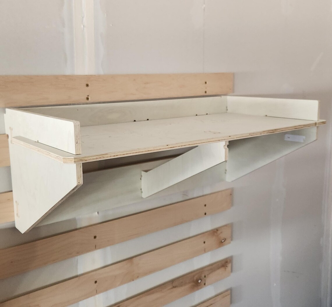 Large-sized Equipment Storage Rack DXF Files - French Cleat System ...