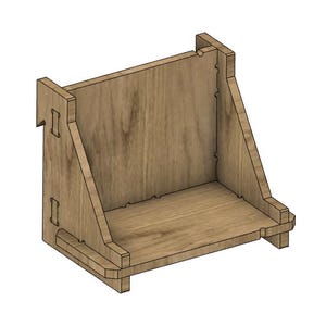 Small Equipment Storage Rack DXF Files - French Cleat System (no Screws ...