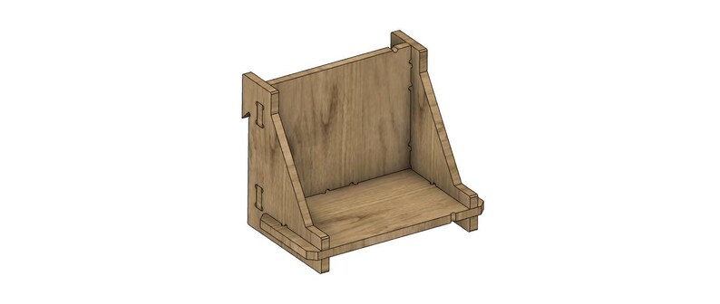 Small Equipment Storage Rack DXF Files - French Cleat System (no Screws ...