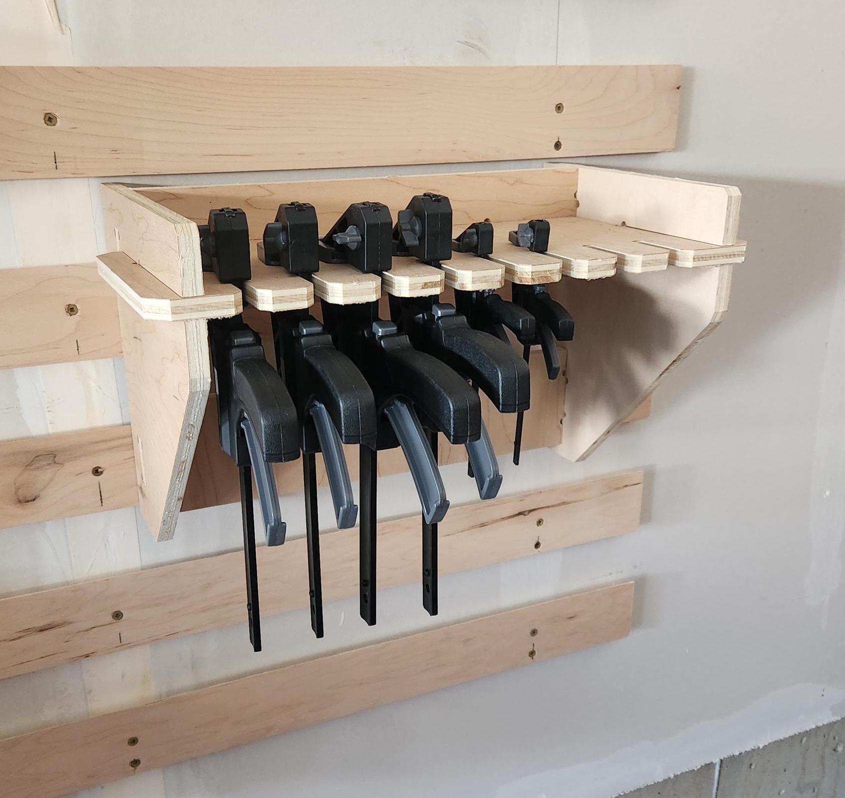 Full French Cleat Garage Organization System - All 13 Items Shown in ...