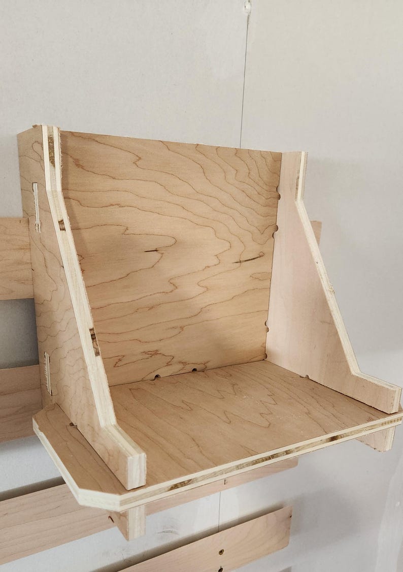 Small Equipment Storage Rack DXF Files - French Cleat System (no Screws ...