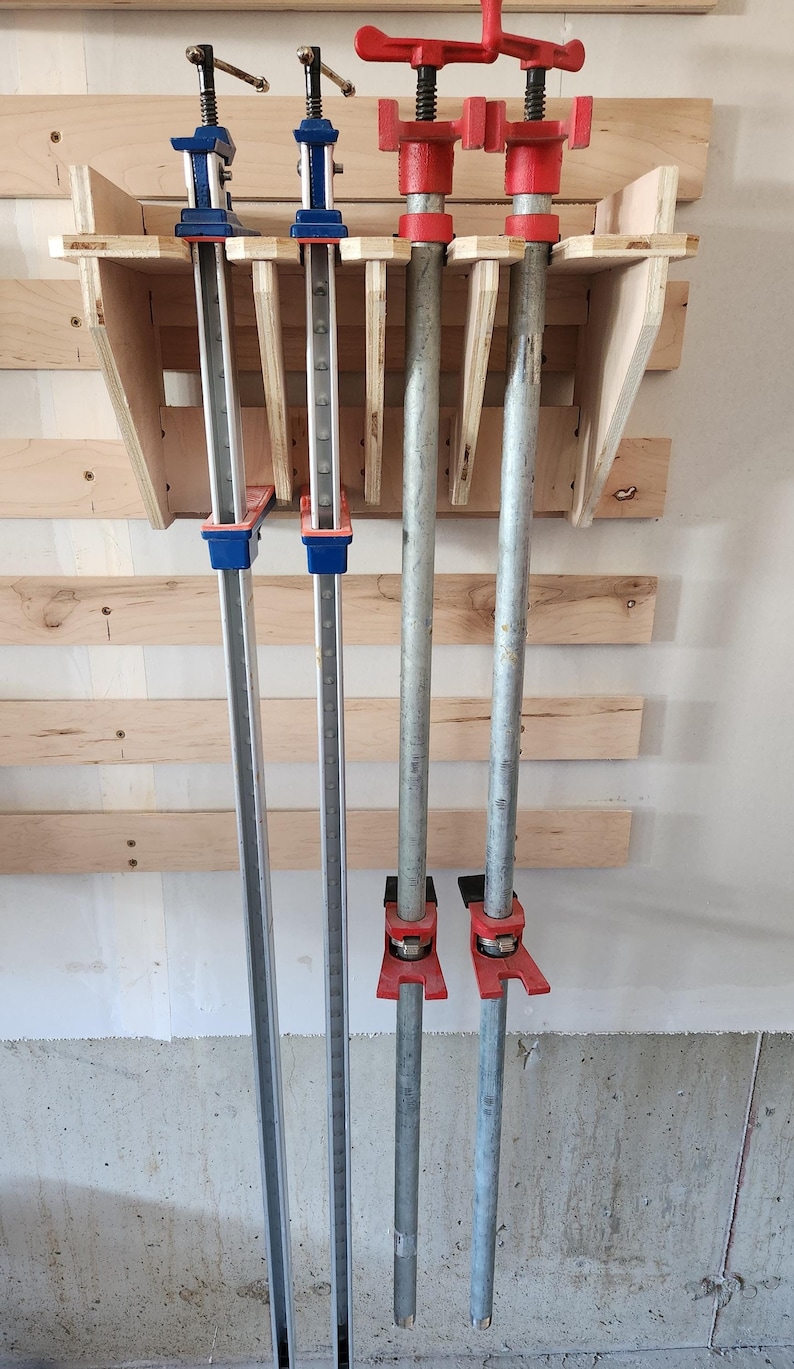 Bar Clamp Organizing Rack DXF Files - French Cleat System (friction Fit ...