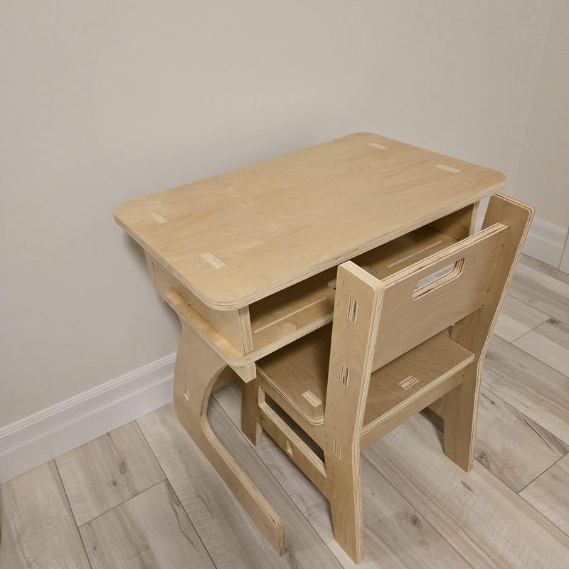 Kids School Desk Plywood - Etsy