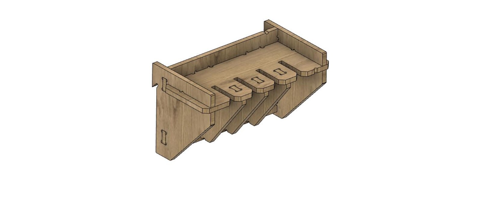 Large F-clamp Storage Rack DXF Files - French Cleat System (friction ...