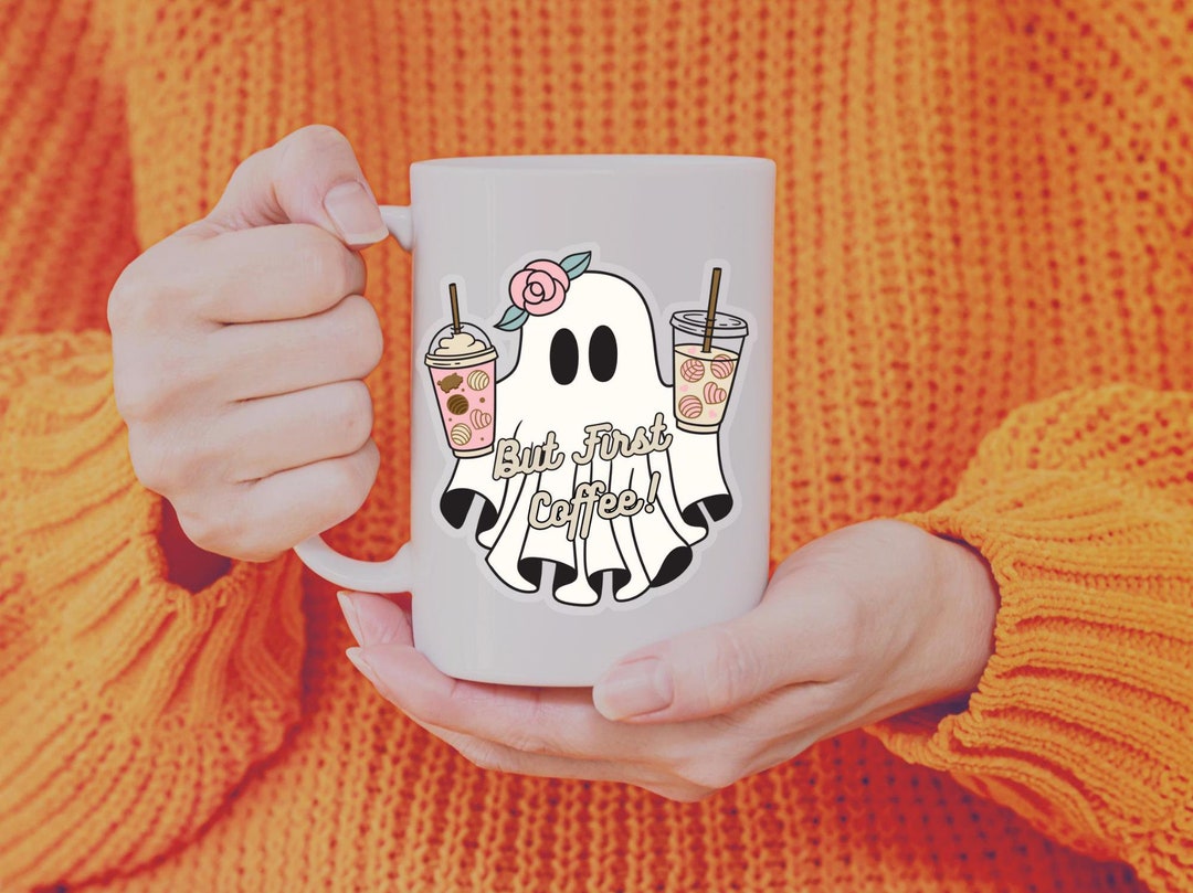 Funny Cute Ghost Sticker Sheets, Halloween Stickers, Water-resistant ...