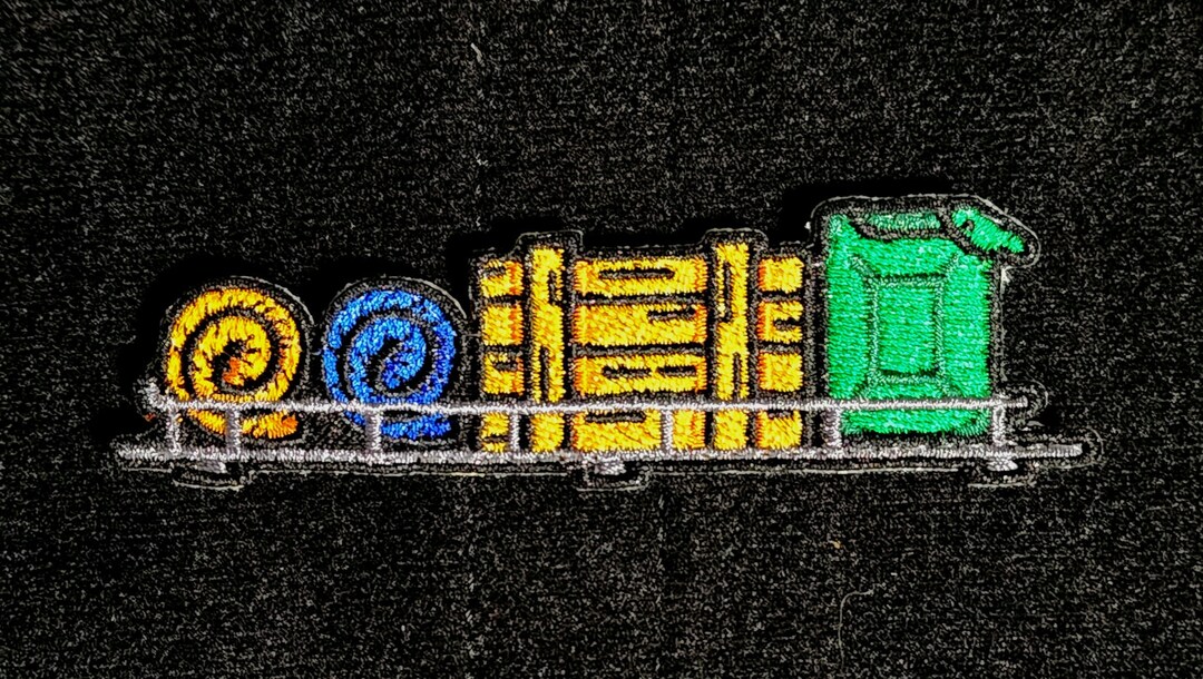 MODULAR ROOF RACK With off Road Gear Customizable Embroidered Velcro ...