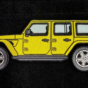 MODULAR JEEP Gladiator WRANGLER Yellow Customizable 3 Piece Set ...