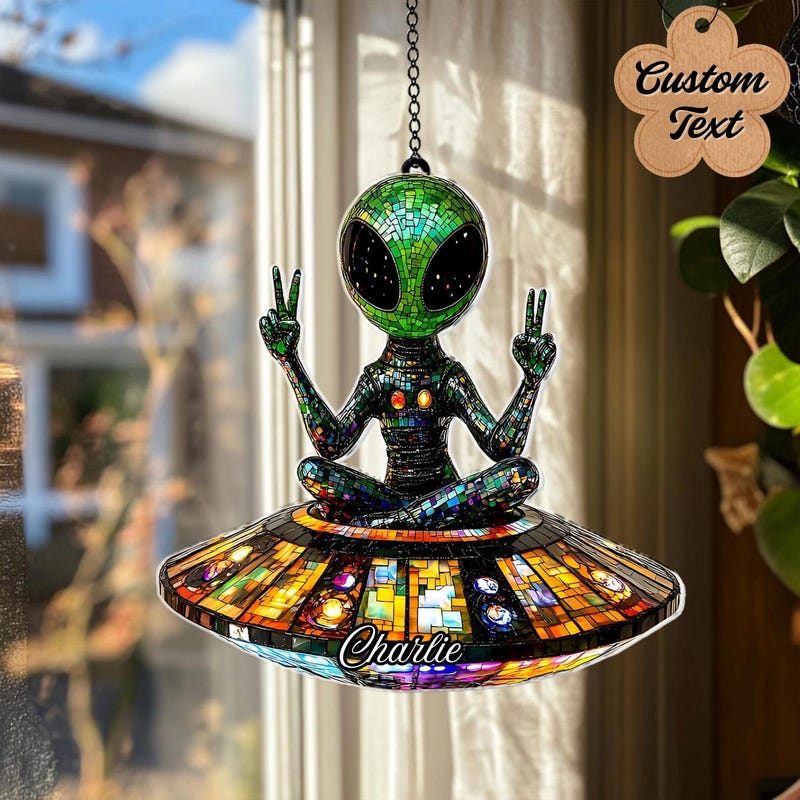 Alien Stained Glass - Etsy