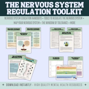 The Nervous System Regulation Toolkit Sympathetic and Parasympathetic ...