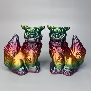 Okinawan Shisa Pair, 3D Print - Etsy