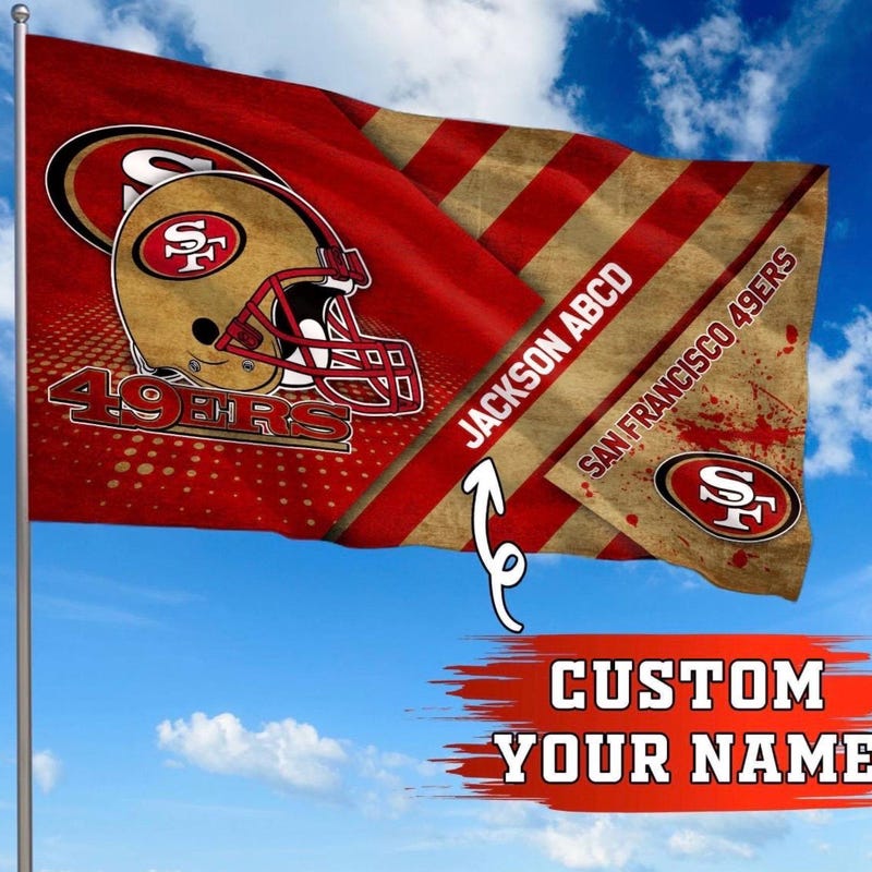 49ers Flag - Etsy