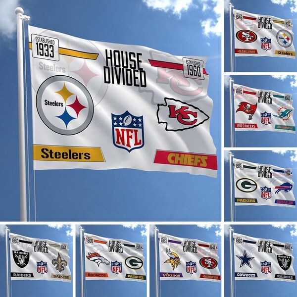 Nfl House Divided - Etsy