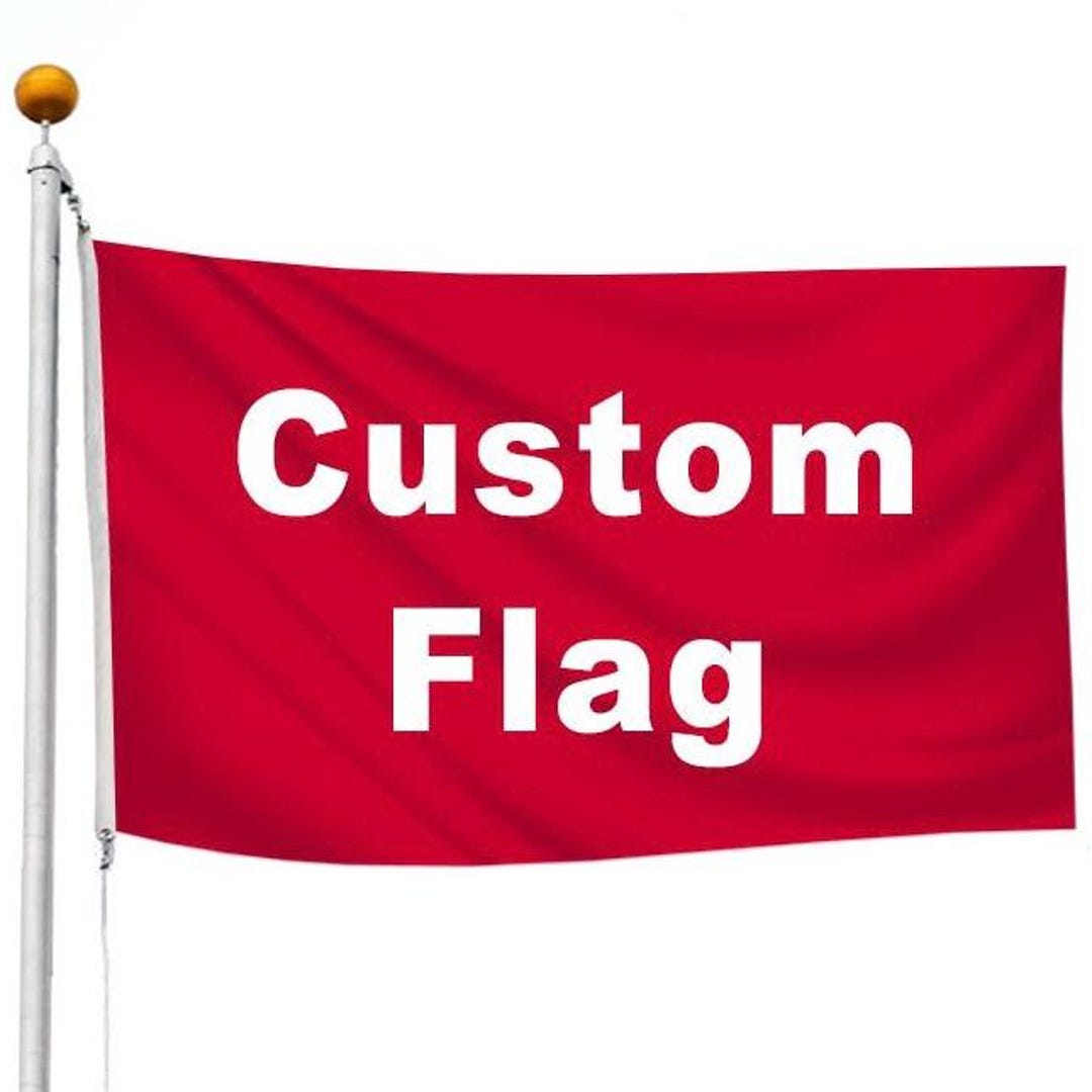 3X5 Ft Custom Flag Double Sided - Etsy