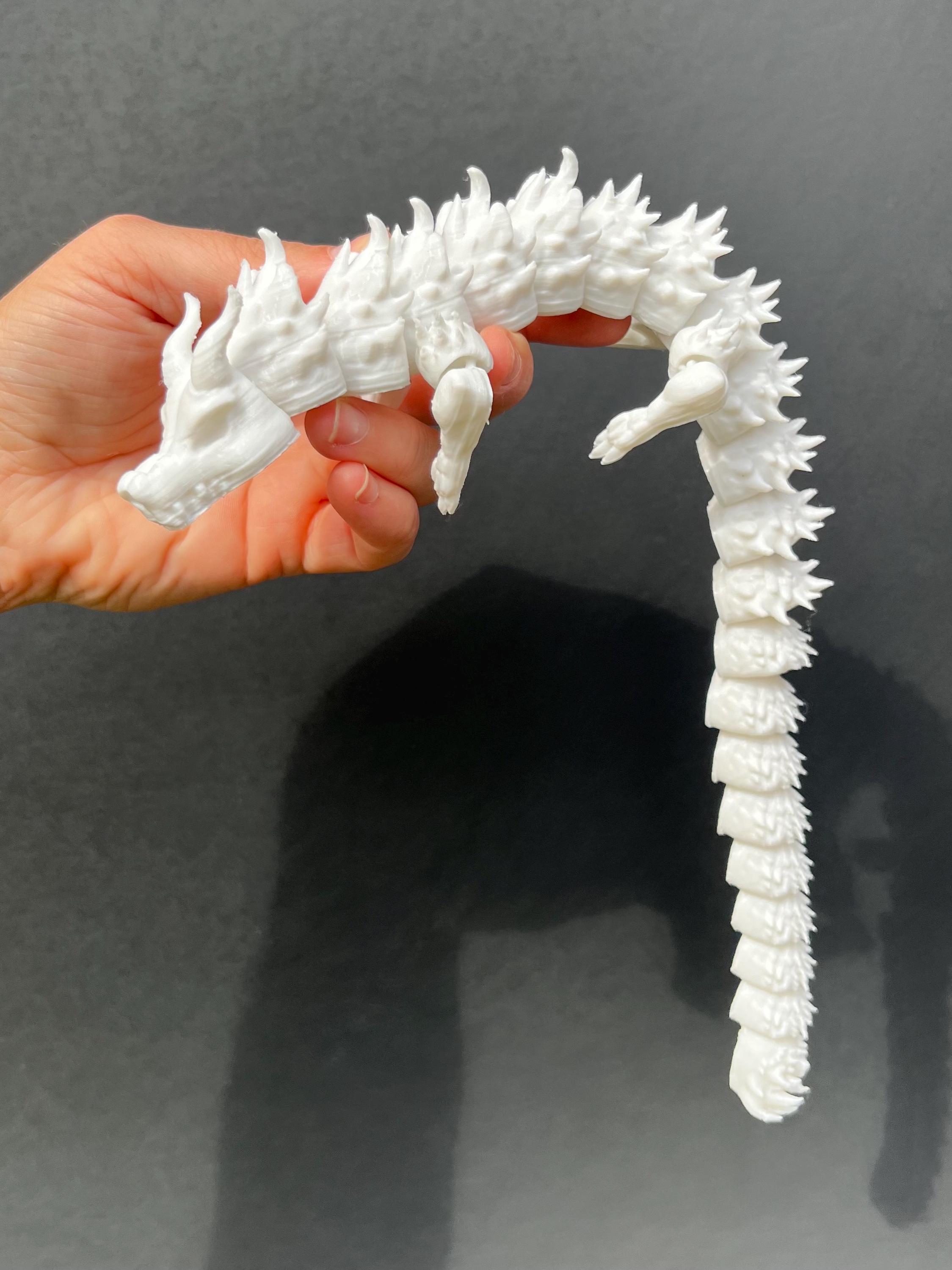 3D Printed Articulated Dragon - Etsy