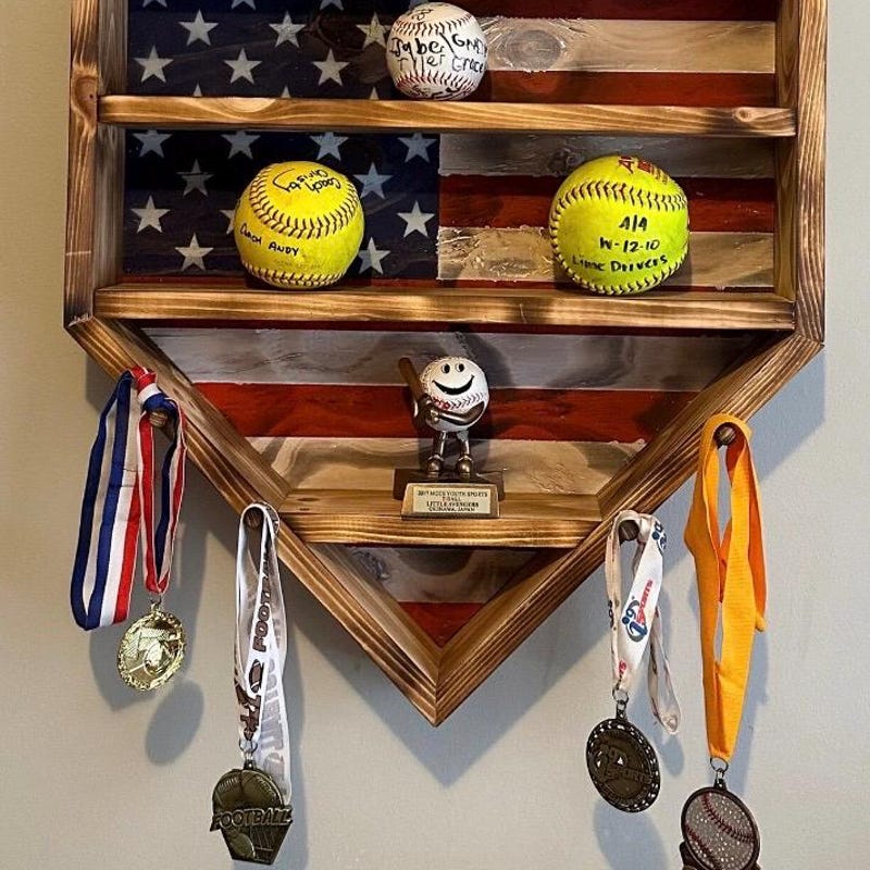 Baseball Ring Display - Etsy