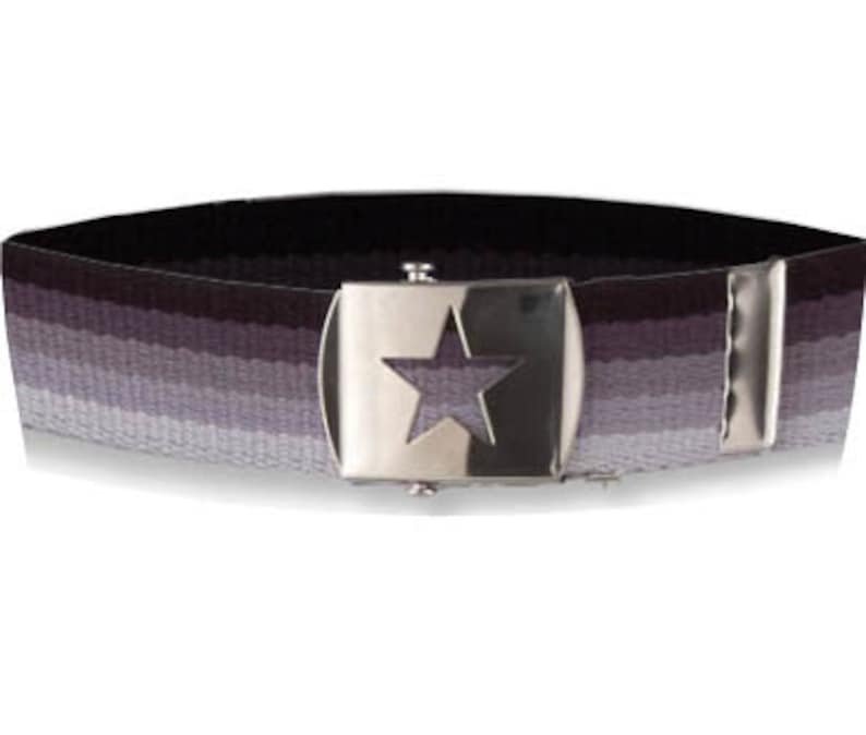 Star Buckle Interchangeable Belt. Buckle is Available With Any - Etsy