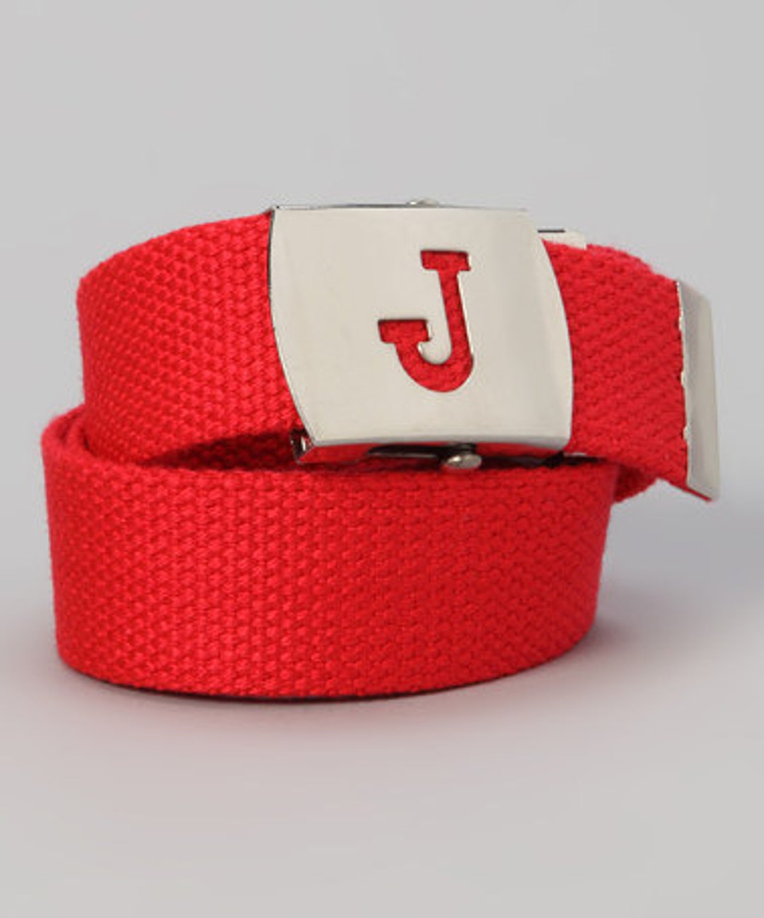 Personalized Kids Initial RED Belt Girls Infants Tweens ALL Letters ...