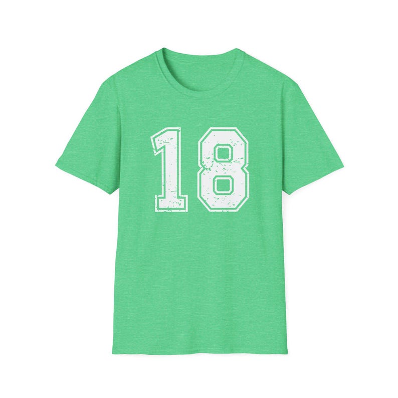Jersey Number Shirt, Custom Number Shirt, Sports Number Shirt, Vintage ...