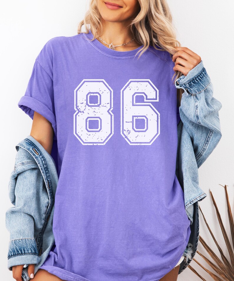 Jersey Number Shirt, Custom Number Shirt, Sports Number Shirt, Player ...