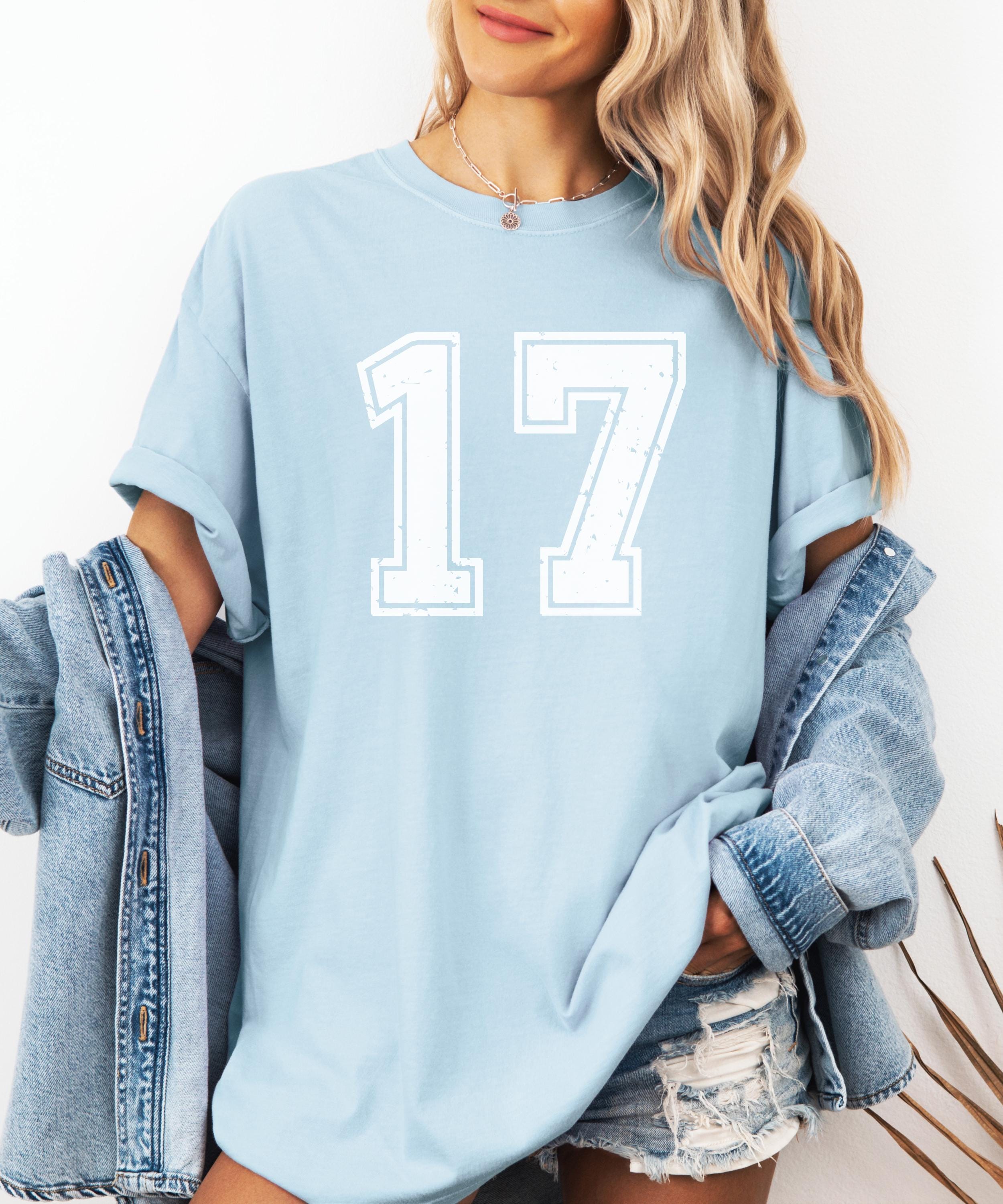 Jersey Number Shirt, Custom Number Shirt, Sports Number Shirt, Player ...