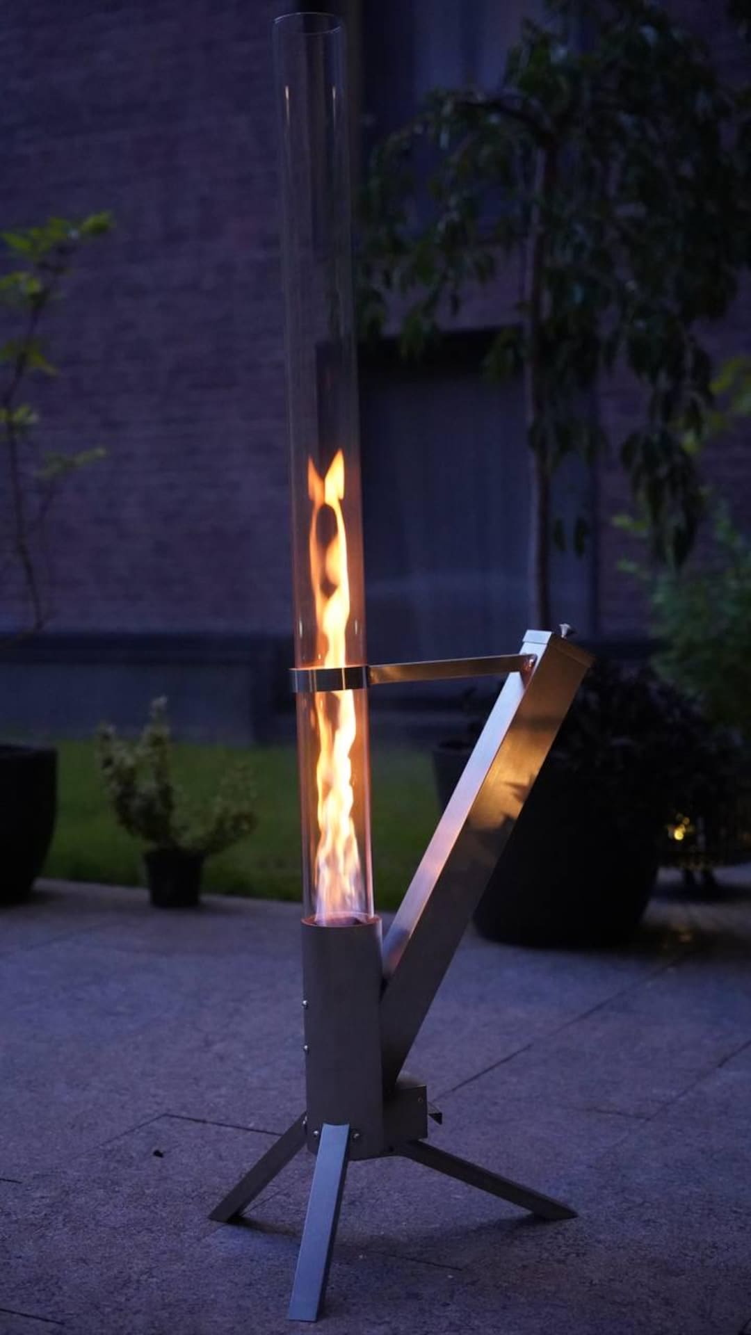 Compact Outdoor Rocket Stove for Backyard or Camping, Portable Fire Pit ...