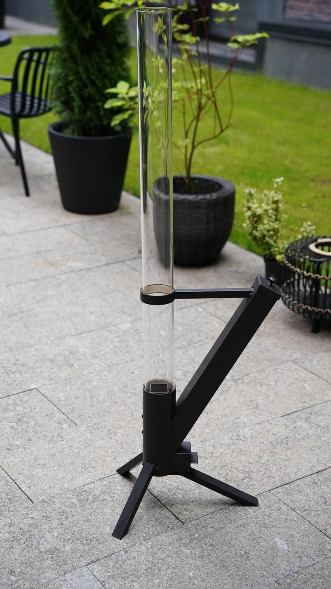 Black Stainless Steel Pellet Torch With Safety Glass, Portable Pellet ...