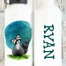 Personalized Kids Water Bottle Cute Wolf Water Bottle - Etsy