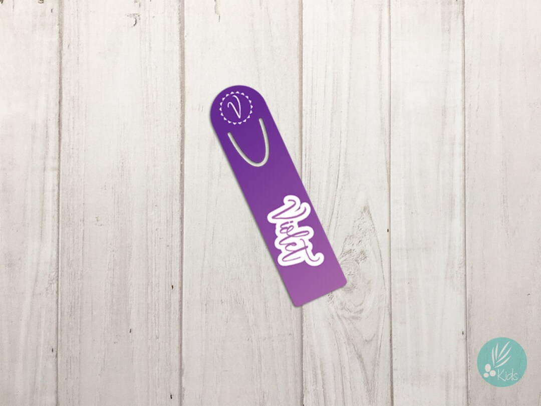 Personalized Bookmark Custom Bookmark Gradient Pattern Metal - Etsy