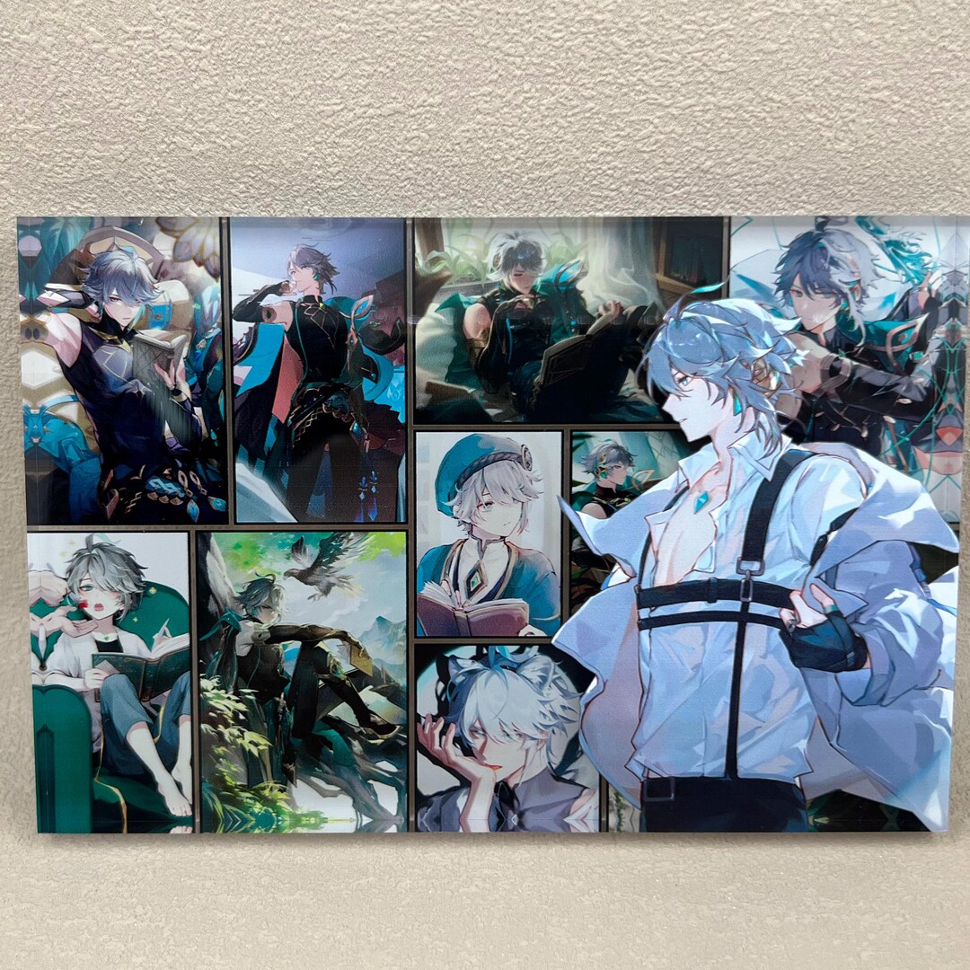 Genshin Impact Furina Acrylic Stand, Genshin Impact Furina Stand-up ...