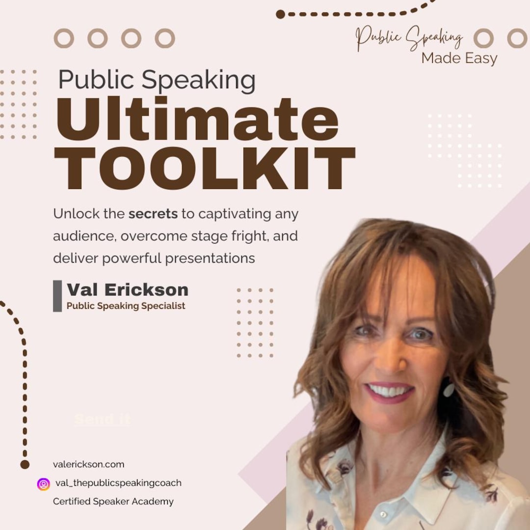 Ultimate Public Speaking Toolkit: 12 Templates & Guides for Success - Etsy