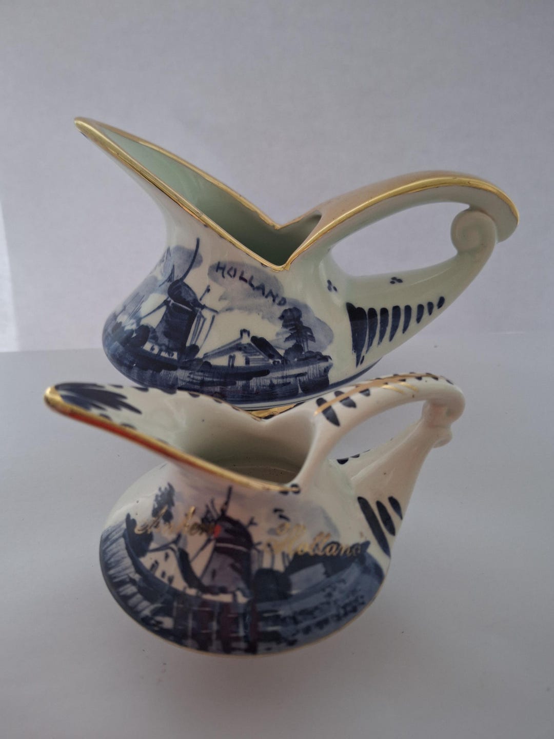 Vintage Delft Jugs - Etsy